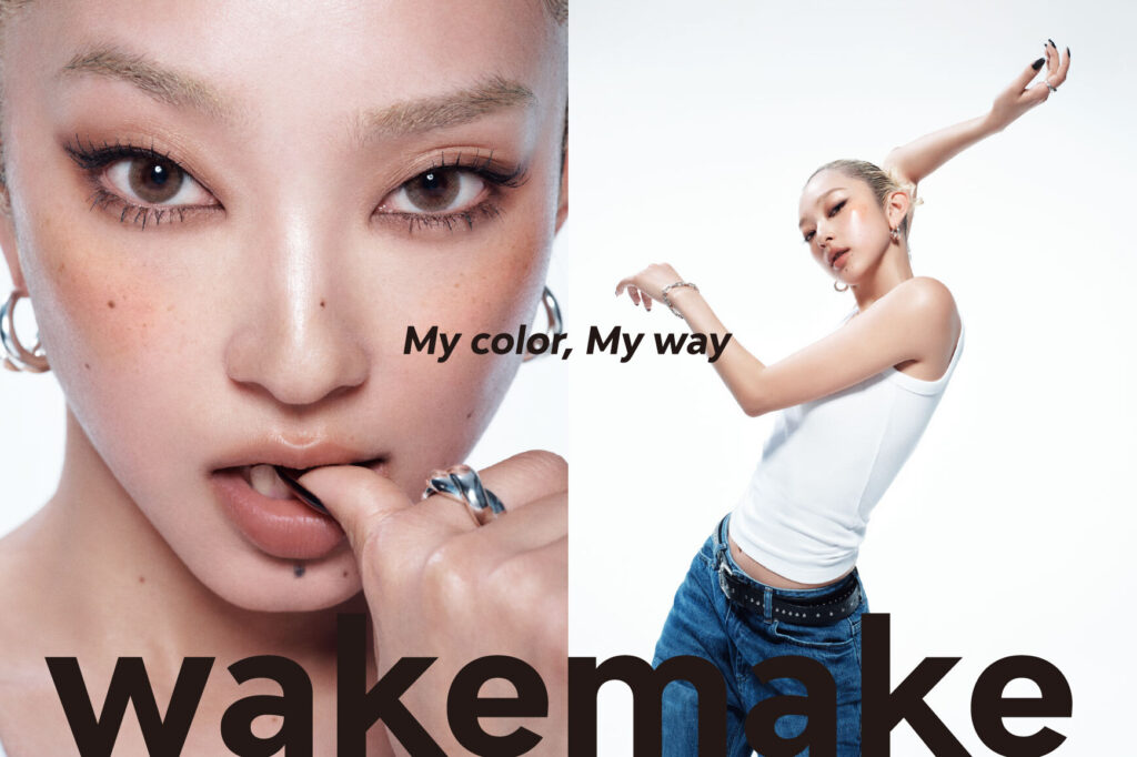 웨이크메이크, ‘쿄카’ 모델 발탁 ‘MY COLOR, MY WAY’ 공개 - TENANT news